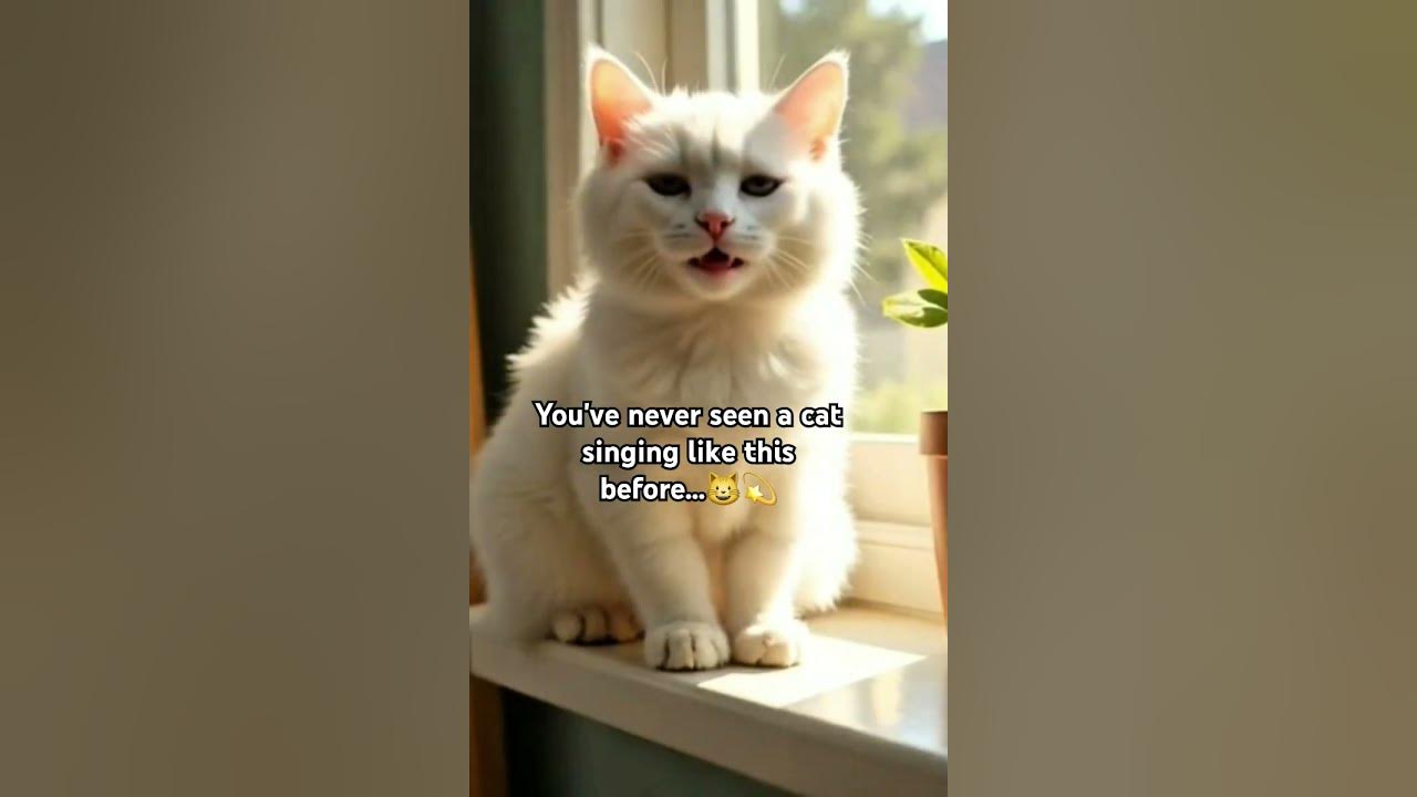 When Your Cat Has Something Important to Say 😺🎵 | #cutecat #meowing #viralcats - YouTube