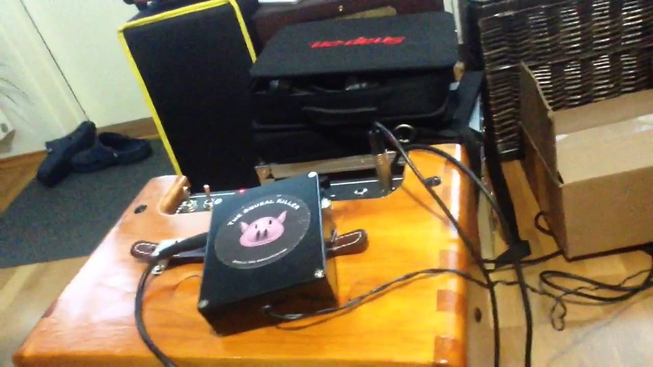 The Squeal Killer harmonica pedal. - YouTube