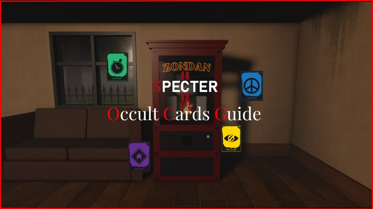 Roblox | Specter 2 - Occult Cards Guide - YouTube