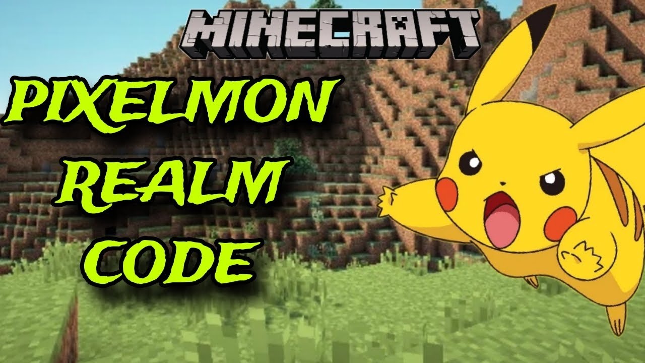*NEW* BEST PIXELMON REALM CODE FOR MINECRAFT BEDROCK EDITION! 1.20 ...