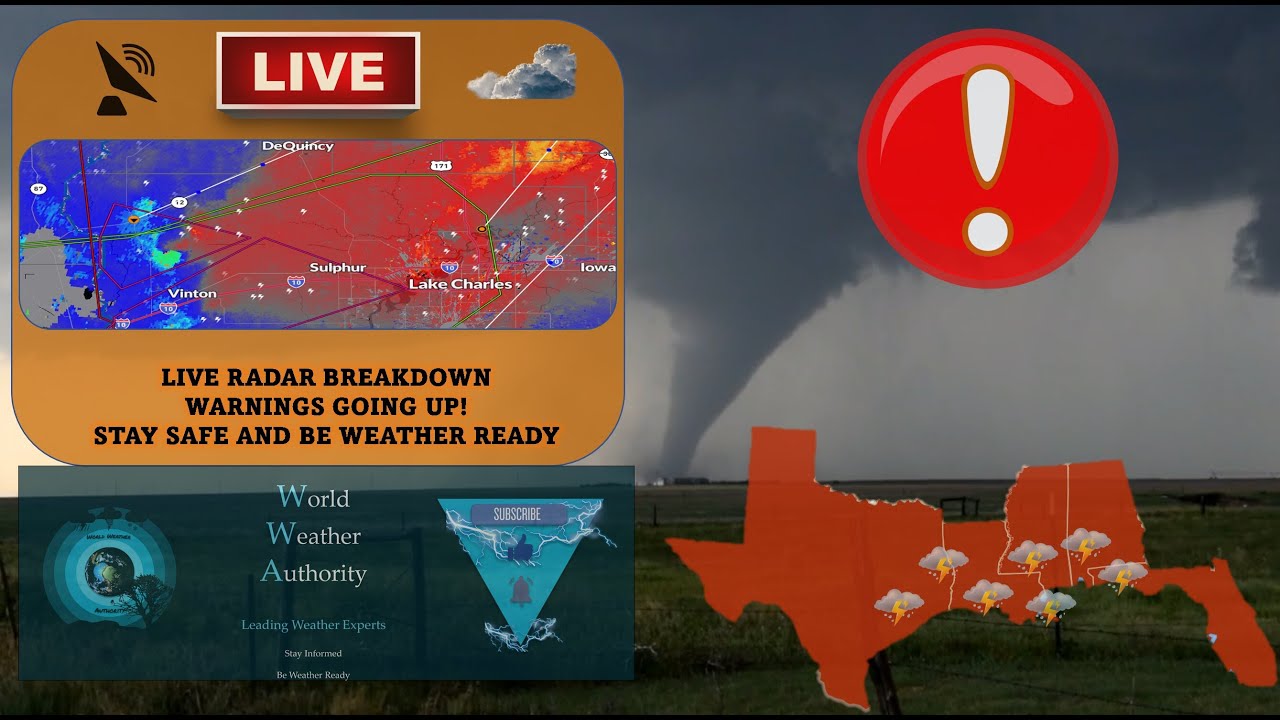 PART 2: EMERGENCY RADAR BREAKDOWN / WARNINGS GOING UP! STAY SAFE AND BE ...
