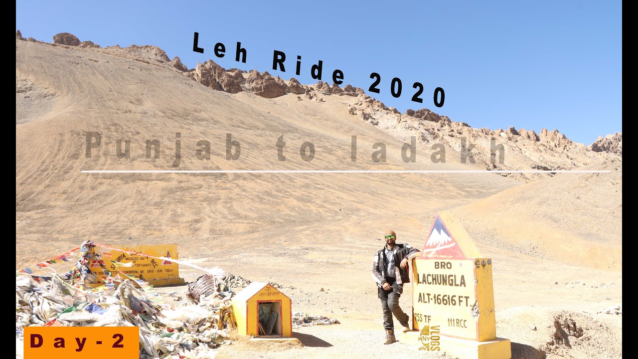 Ladakh Ride 2020 EP 02 JIspa to Sarchu Ladakh Ride 2020 hnyvlogs ...