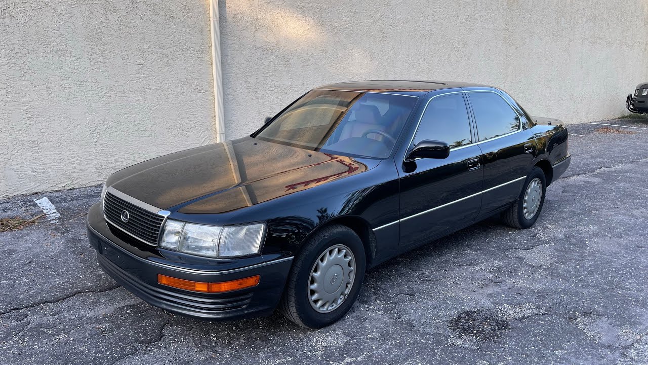 1992 Lexus LS400 walk around video - YouTube