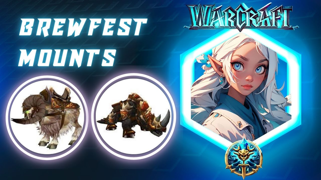 How to Get Brewfest Mount | Swift Brewfest Ram | Great Brewfest Kodo ...