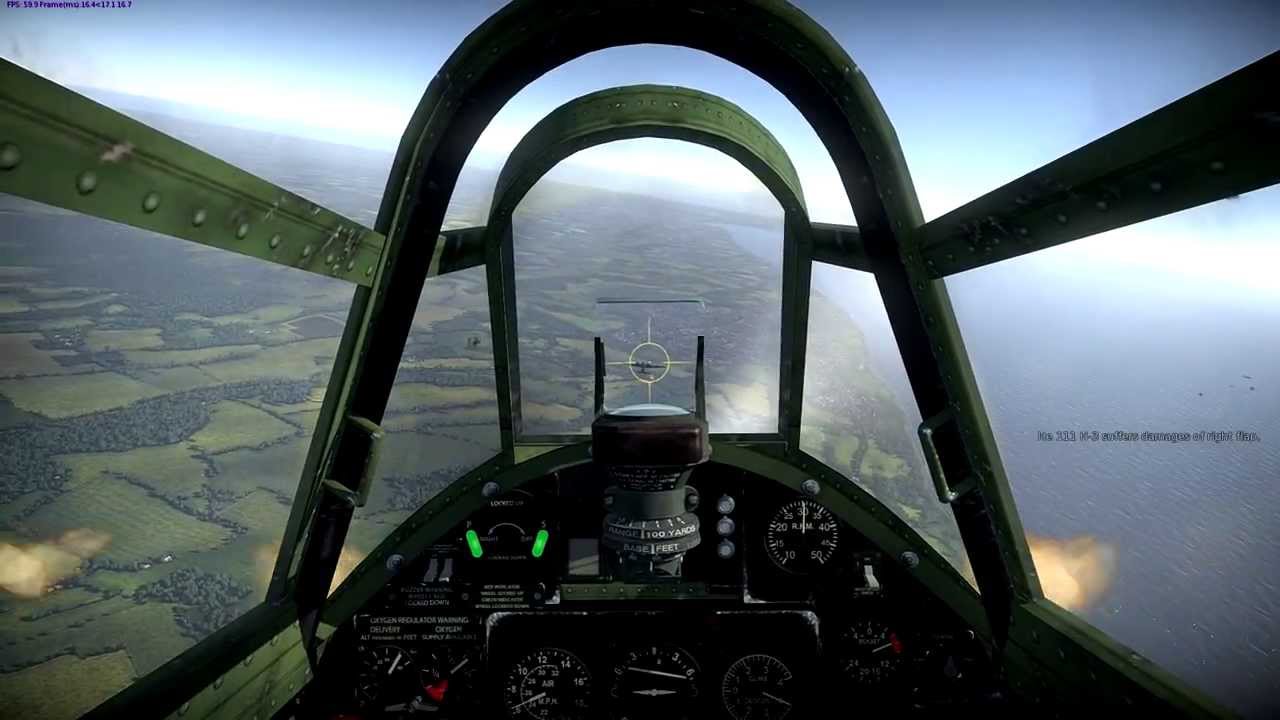 War Thunder SB, Hurricane II, 3 kill, "The Hardest Day", British lose ...