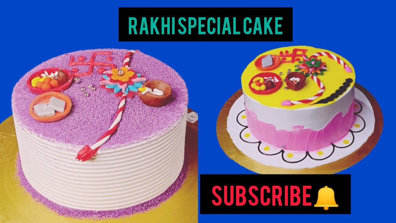 Rakhi special cake design || Rakhi bandhan cake || New trending Rakhi ...