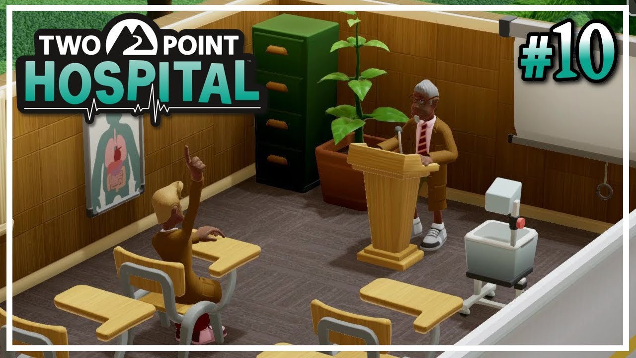 Staff Training #10 - Two Point Hospital (Flottering) - Let's Play - YouTube