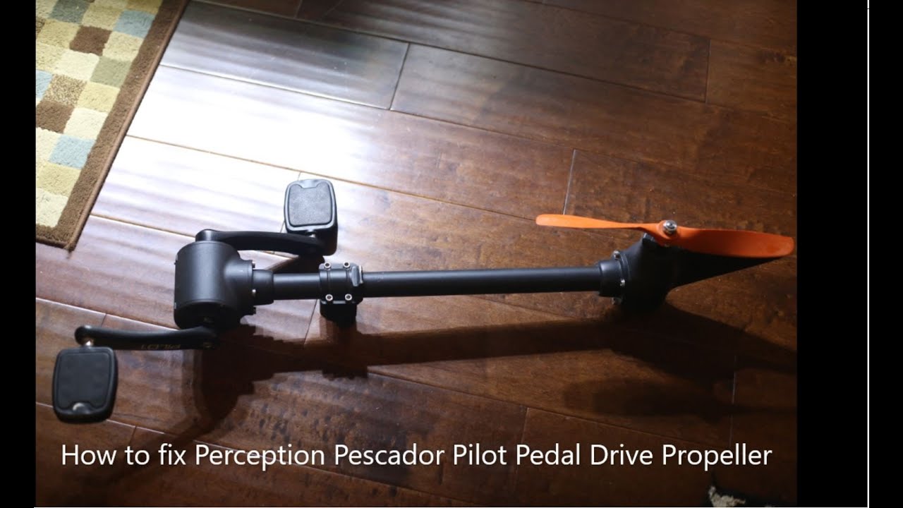 How to fix Perception Pescador Pilot Pedal Drive Propeller - YouTube