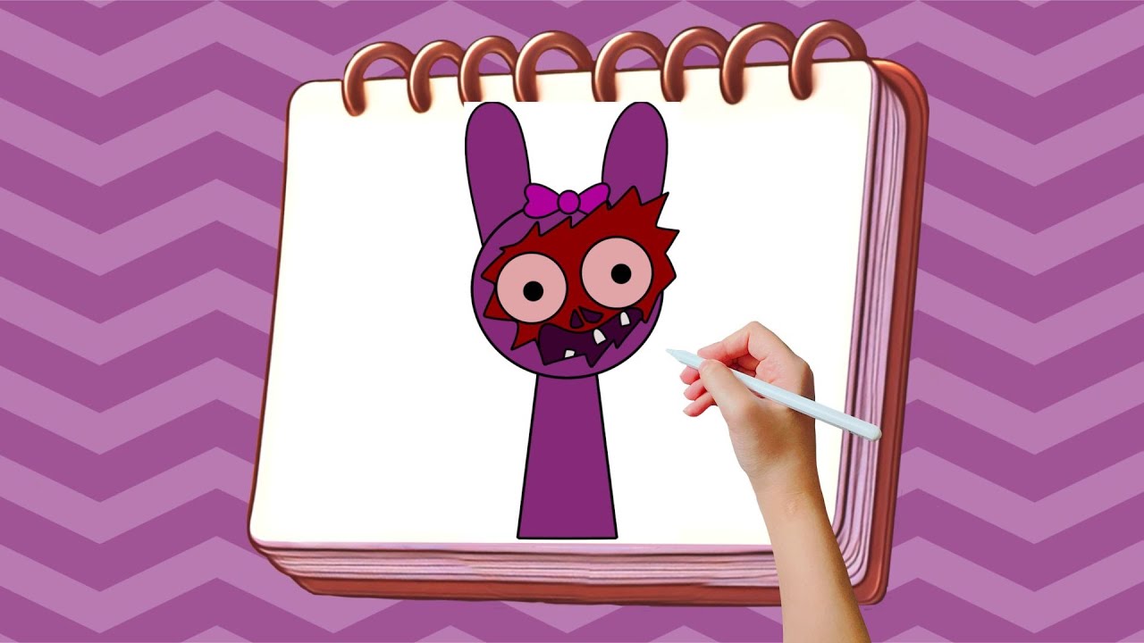 DRAW PINKI FROM SPRUNKI IN INCREDIBOX HORROR STYLE! - YouTube