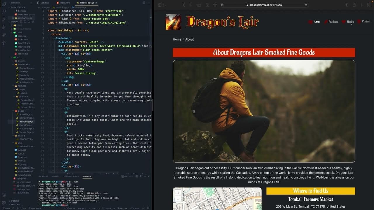 Nucamp Student Portfolio Project | Product store - YouTube