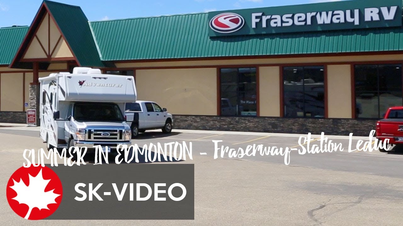 SUMMER IN EDMONTON – Besuch bei Fraserway in Leduc, Edmonton - YouTube