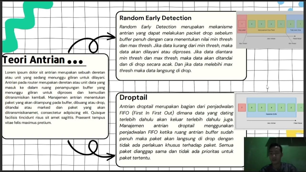 Perbandingan Kinerja TCP Reno dan TCP Sack menggunakan Metode Antrian RAD dan Droptail - YouTube