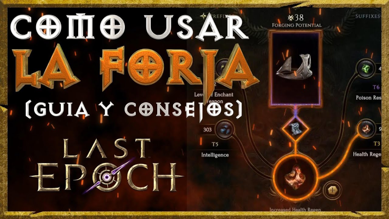 FORJA TUS OBJETOS PARA VOLVERTE MAS PODEROSO - GUIA CRAFTEO NIVEL MEDIO - || 🌌LAST EPOCH - YouTube