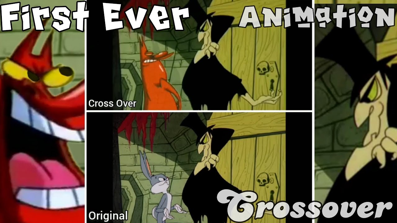 What is First ever 90s cartoon cross over animation looks like loony ...