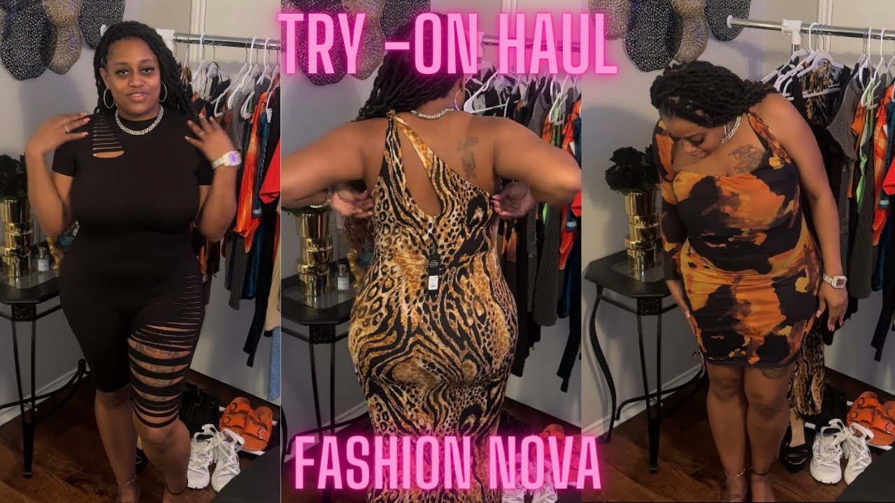 TRY-ON HAUL | FASHION NOVA | D.NICHELLE 🩷 - YouTube
