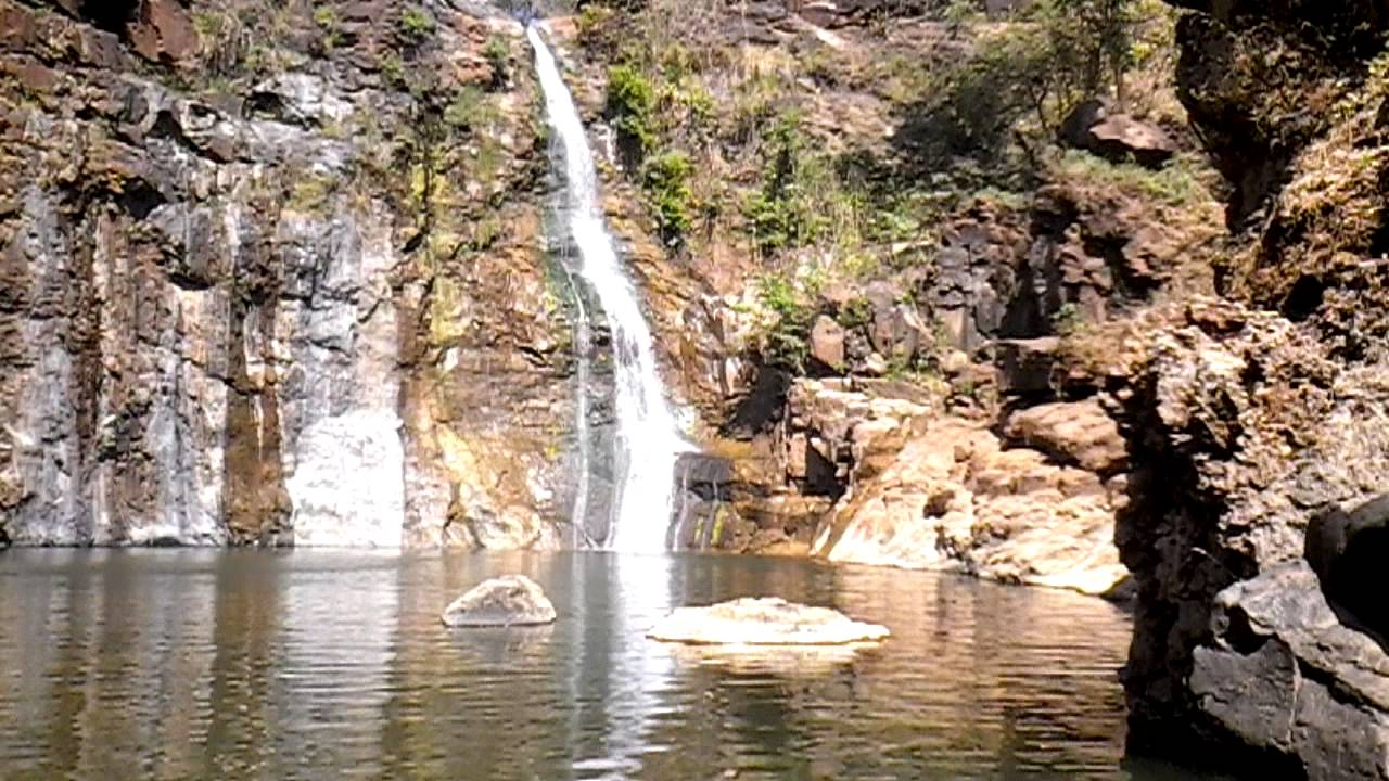 ninai waterfall, narmada, rajpipla, gujarat, india - YouTube