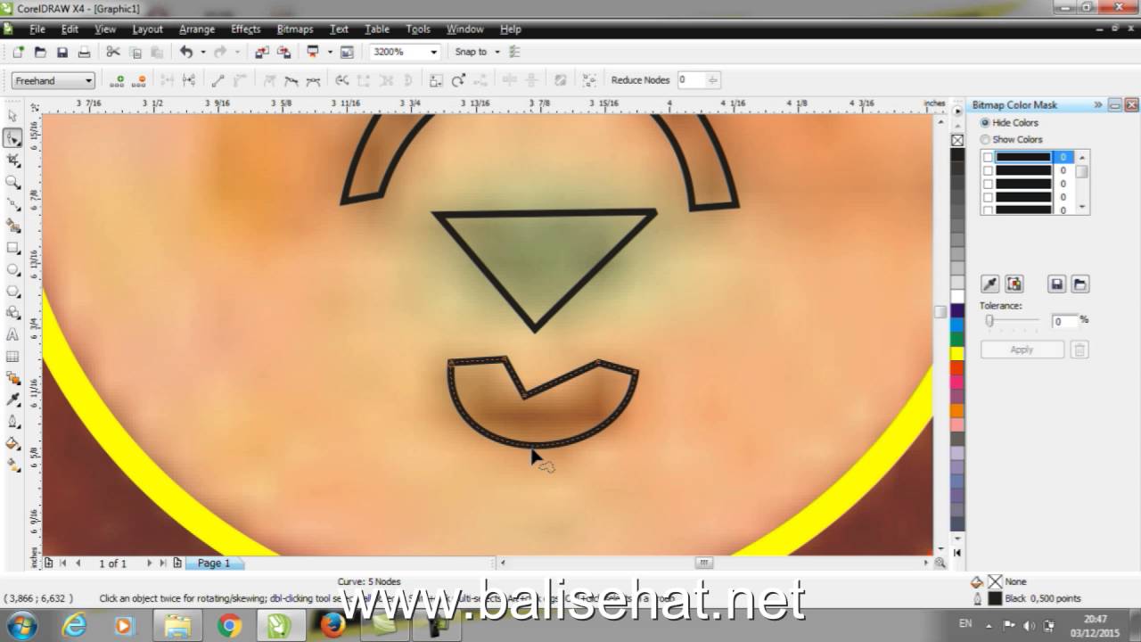 How to make design flat flash at CorelDraw - Tutorial - YouTube