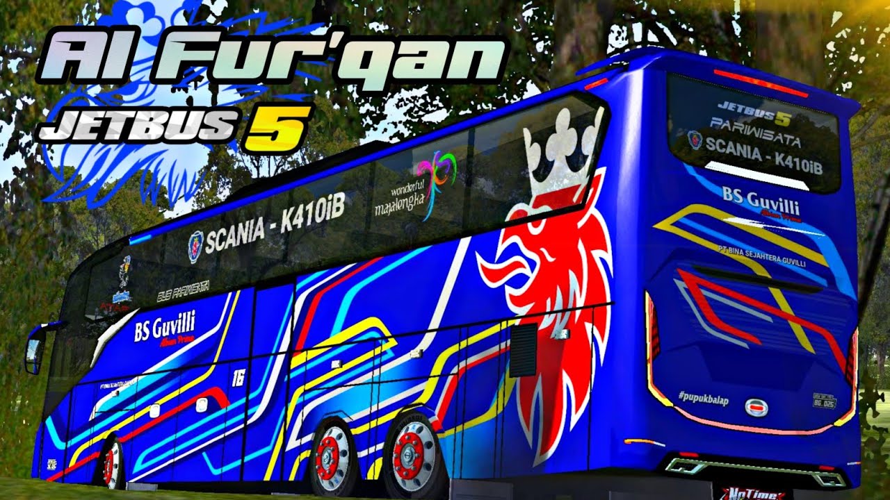 MOD BUSSID TERBARU JETBUS 5 ADIPUTRO BS GUVILLI MAJALENGKA AL FURQAN ...