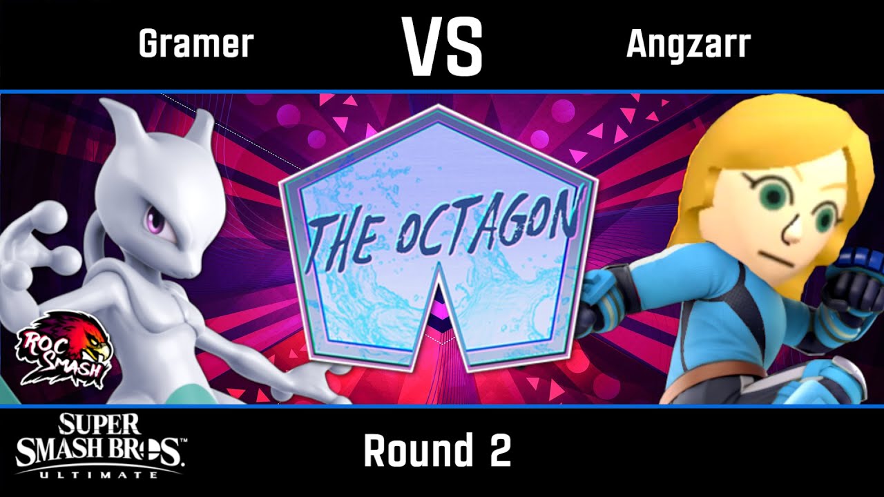 Gramer (Mewtwo) vs Angzarr (Mii Brawler) - Ultimate Round 2 - Octagon ...