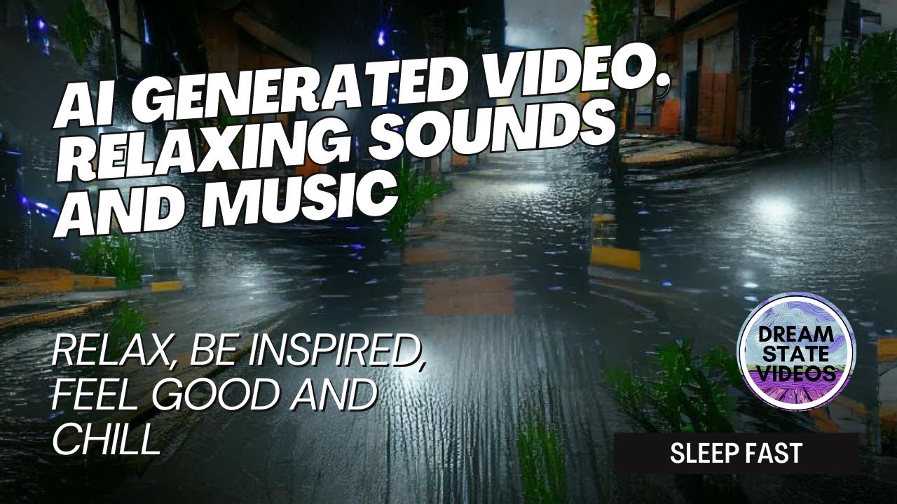 Soothing Rain Animation for Sleep - YouTube