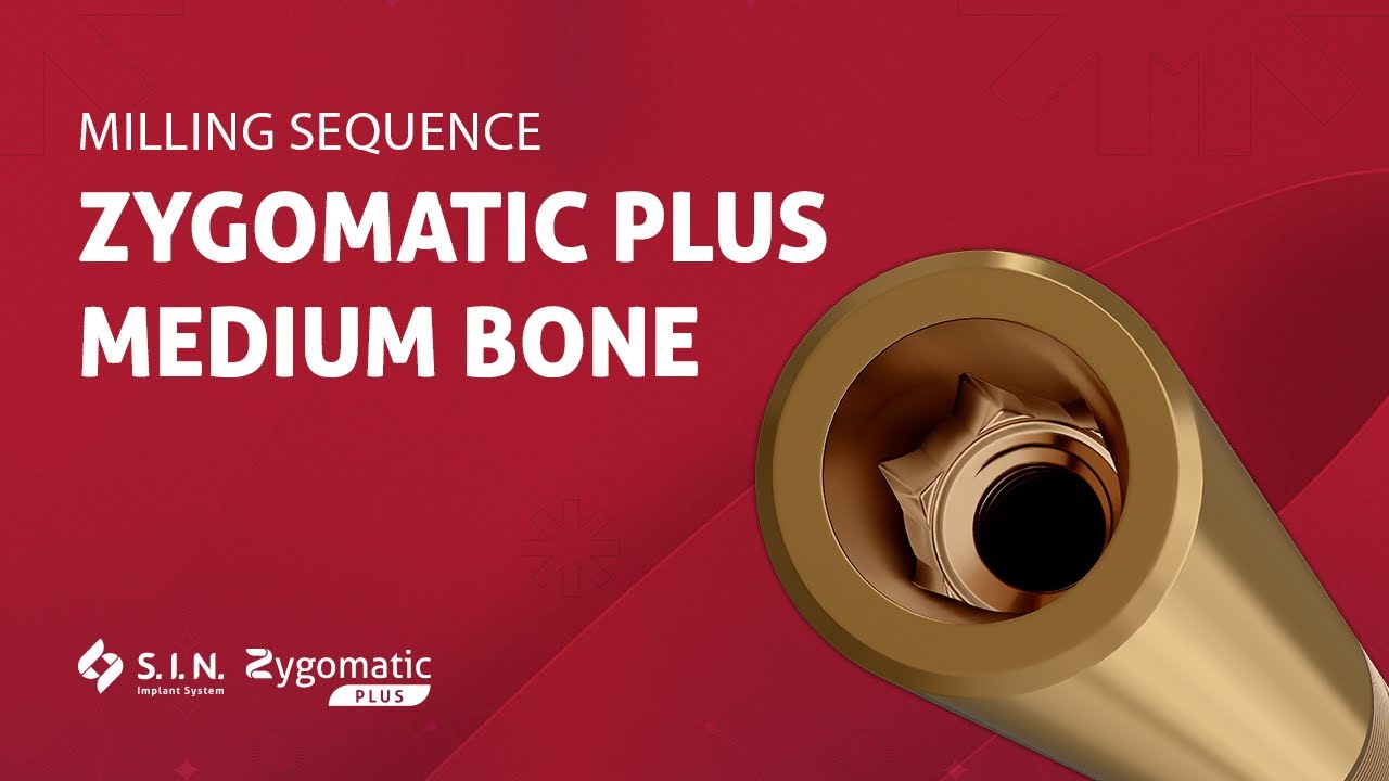 ZYGOMATIC PLUS | Milling Sequence Medium Bone - YouTube