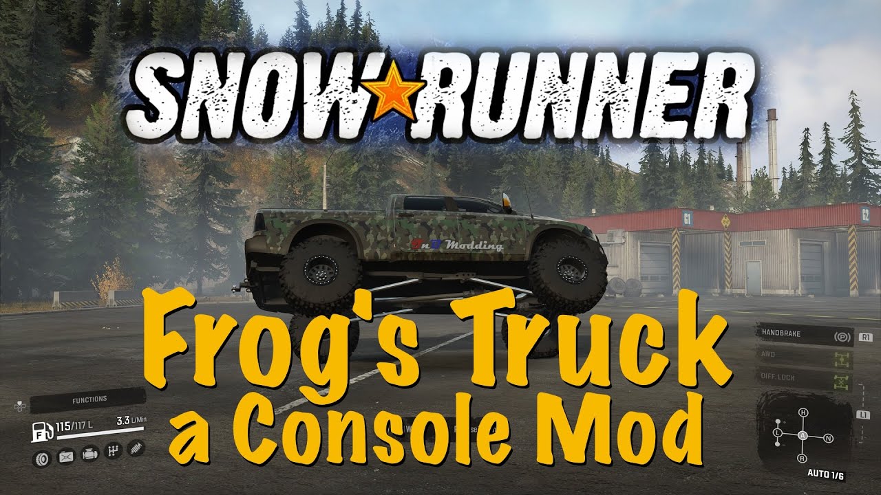 SnowRunner - Frog's Truck - a Console Mod - YouTube