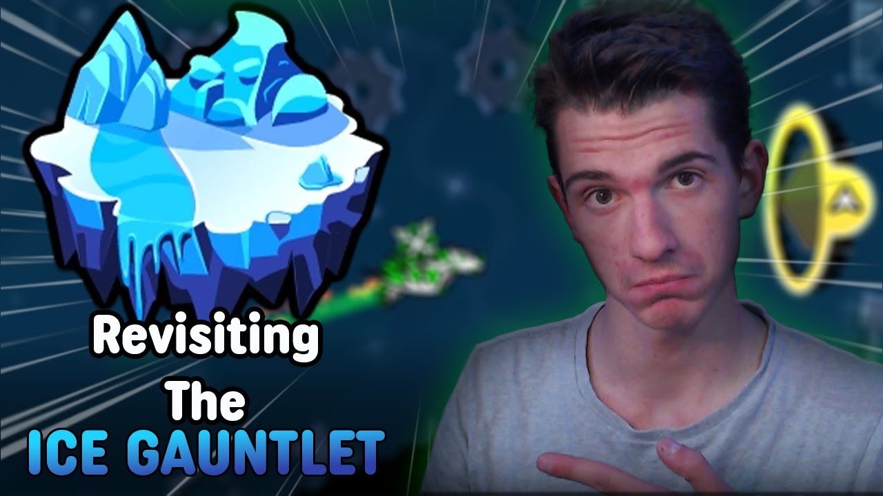 Revisiting the ICE GAUNTLET! |Geometry Dash| - YouTube