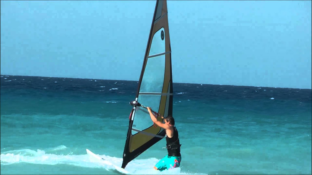 Meltemi Power Windsurf Station Rhodes nice and windy 22nd of August ...