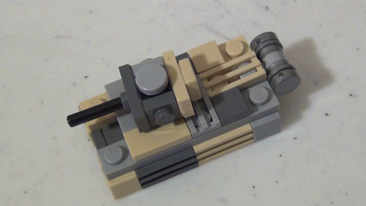Micro Brick Battle Matilda MKII remodel instructions - YouTube