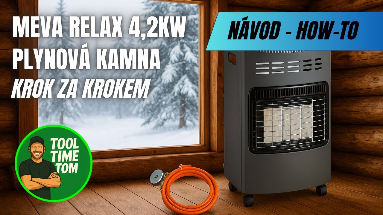 MEVA Plynová kamna RELAX 4,2KW | Tool Time Tom - YouTube