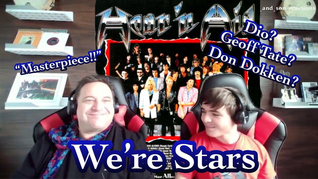 We're Stars - Hear N Aid Father and Son Reaction! - YouTube