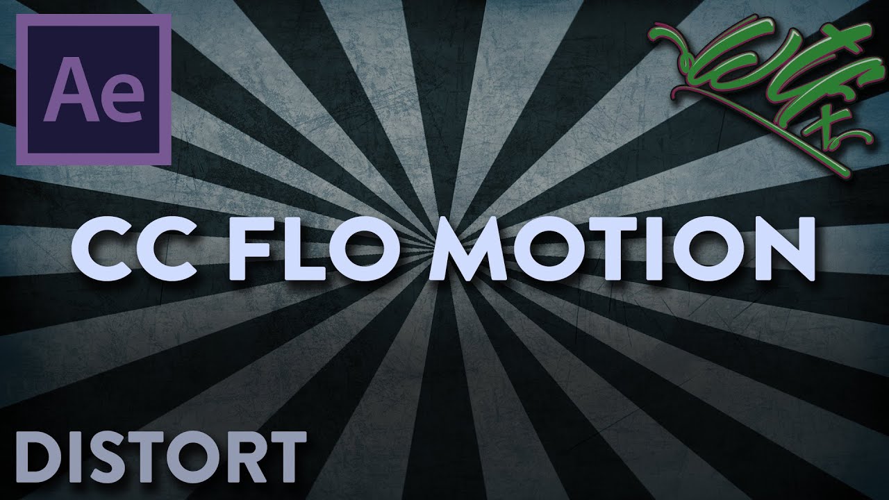After Effects Tutorial: Distort: CC Flo Motion - YouTube