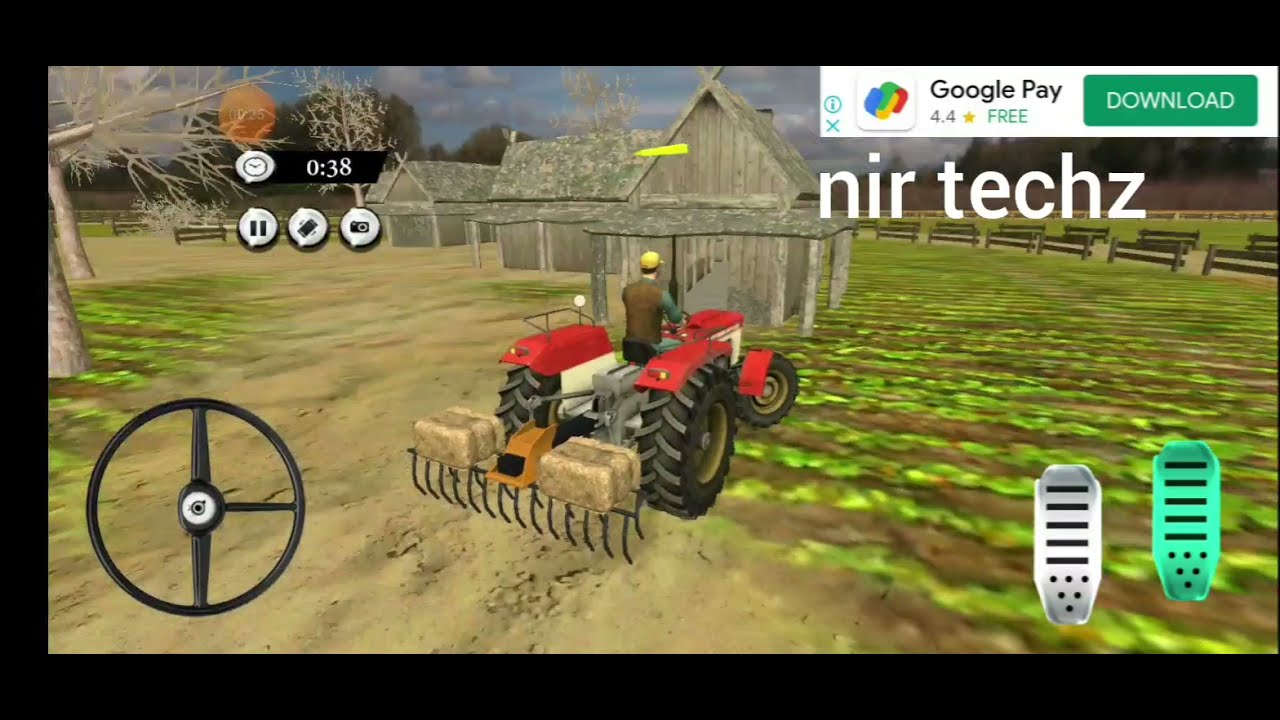 Tractor Farming Parking - HD game - nir techz - YouTube