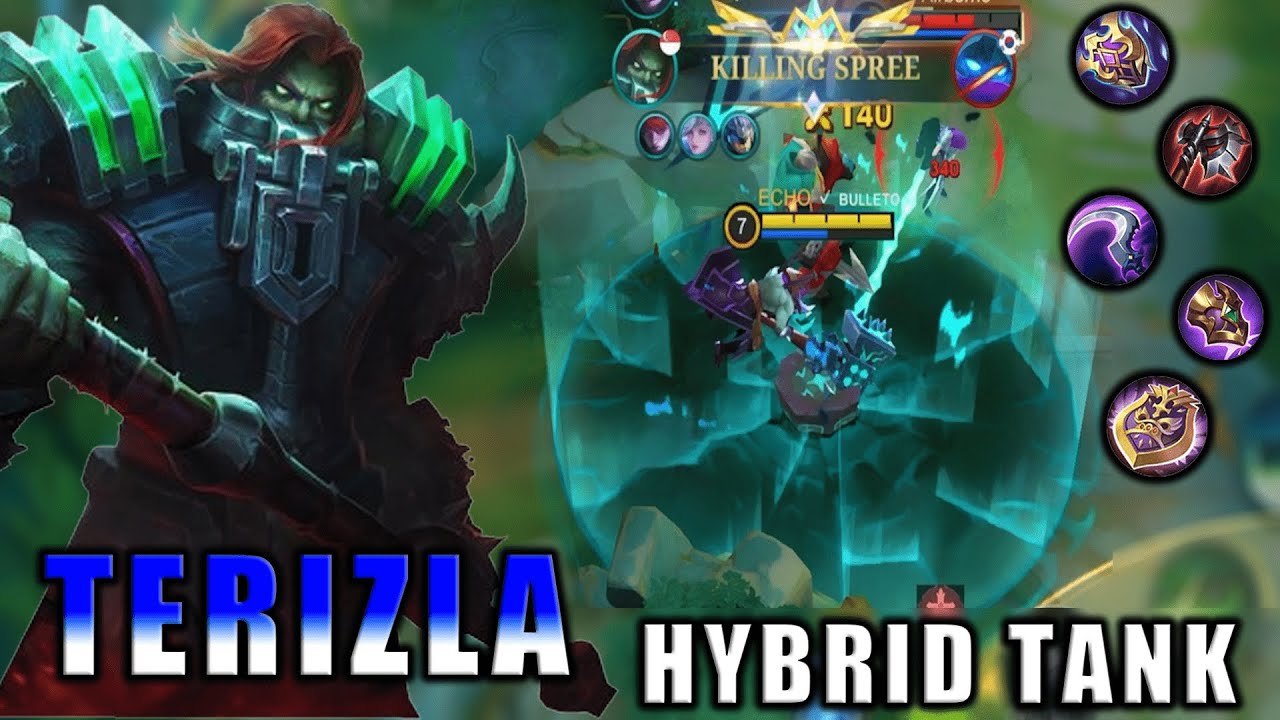 TERIZLA HYBRID TANK FULL POWER SUPPORT | Build Top Global | Best Build ...