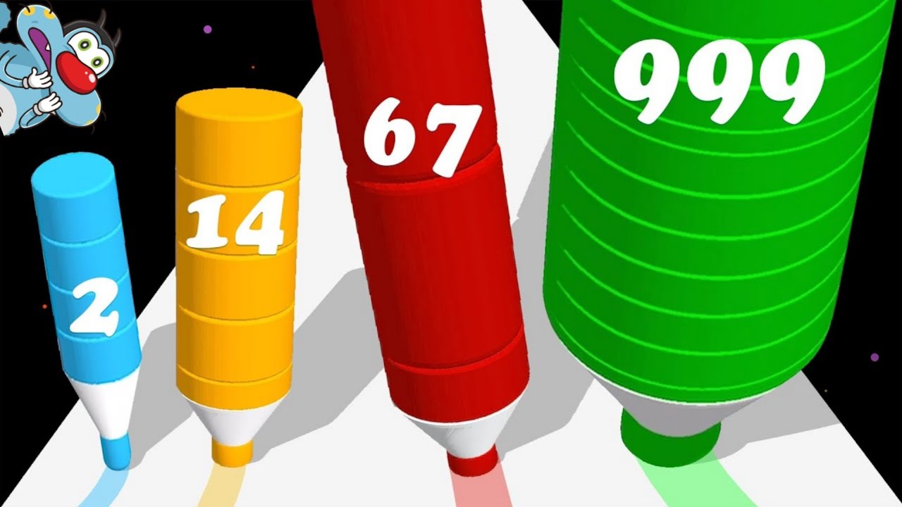 Noob Pro vs hacker Crayon Rush 3D - Color Math Games (Freeplay ...
