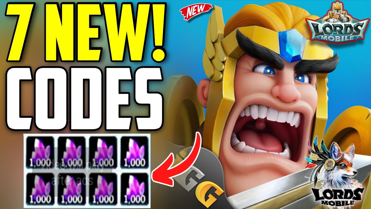 AUGUST! *NEW* CODES⚠️ LORDS MOBILE REDEEM CODES IN 2024 - CODE LORDS ...