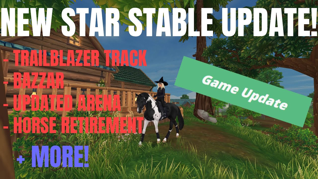 NEW UPDATE IN STAR STABLE! NEW TRAILBLAZER TRACK + MORE! - YouTube