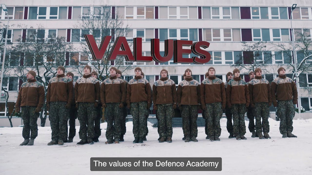 DEFENCE ACADEMY VALUES - YouTube