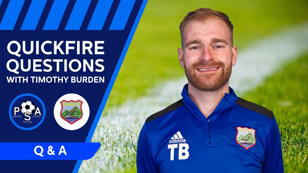 QUICKFIRE QUESTIONS WITH ANNALONG FC HEAD COACH | PSA Q&A - YouTube