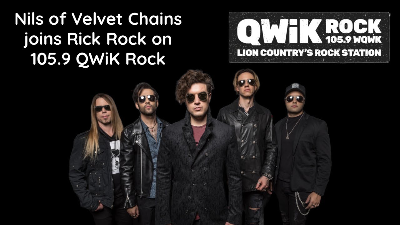Nils of Velvet Chains interview with Rick Rock | 105.9 QWiK Rock - YouTube