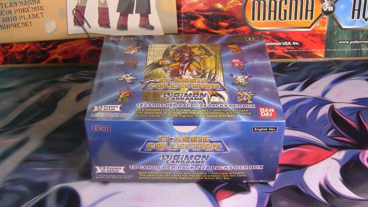 Digimon Classic Collection Booster Box Opening!! - YouTube