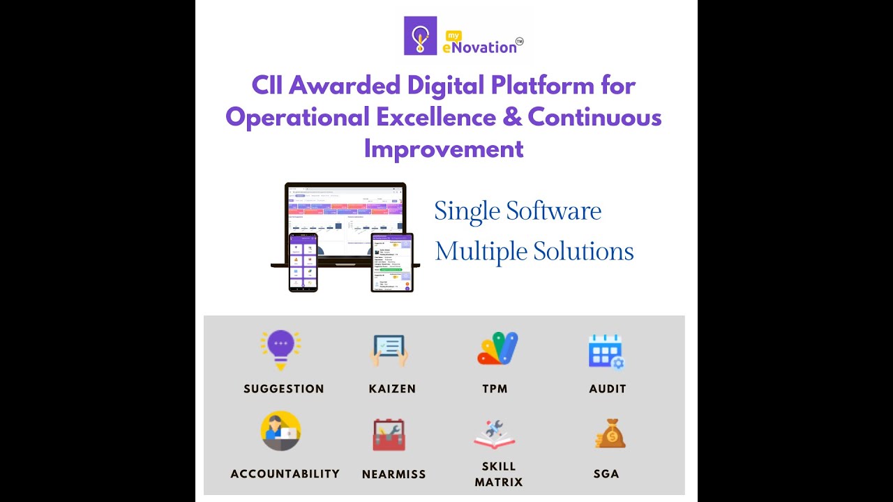 myeNovation - Digital Operation Excellence Platform - YouTube