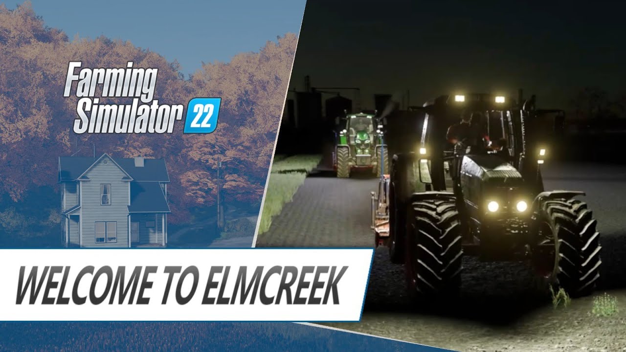 Farming Simulator 22!! Elmcreek map #11 / start with 0$ - YouTube