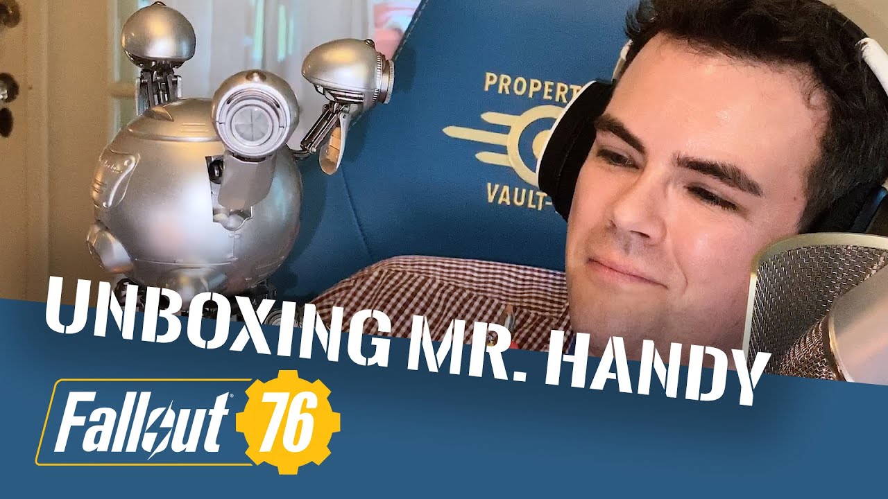 UNBOXING: Mr. Handy from Fallout ~ A Gift from Bethesda! - YouTube