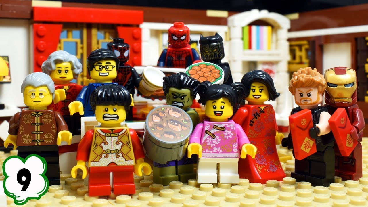 Lego City - Chinese New Year Superheroes Gong Xi Fa Cai 2019 ...