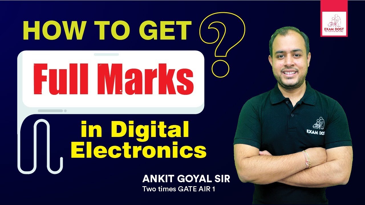 How to get full marks in Digital Electronics?? | GATE 2025 | Ankit ...