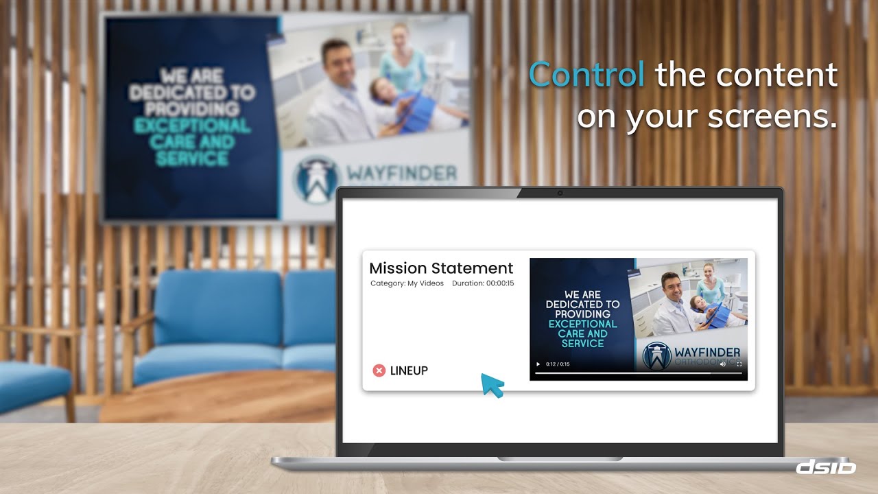 DSID - Digital Signage for Healthcare - YouTube