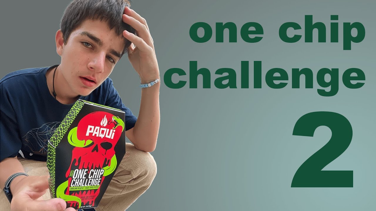 ONE CHIP CHALLENGE PART 2... (I CAUGHT ON FIRE) - YouTube