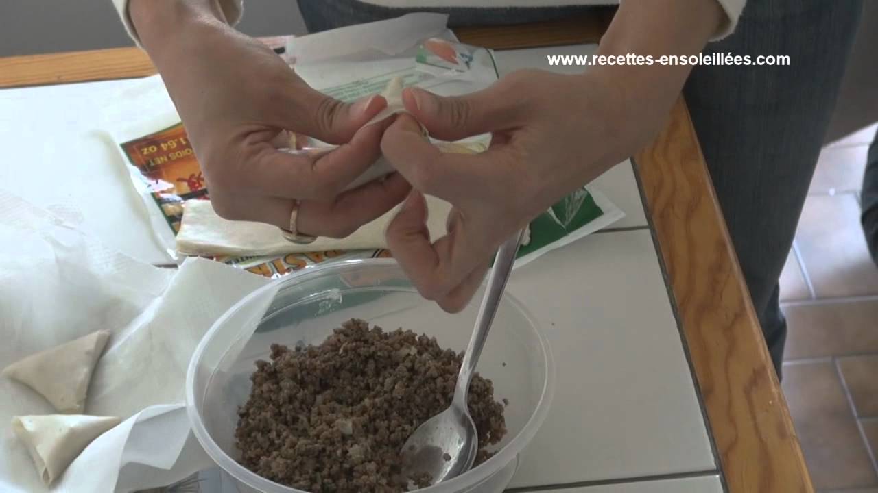 Technique de pliage de samoussa - YouTube