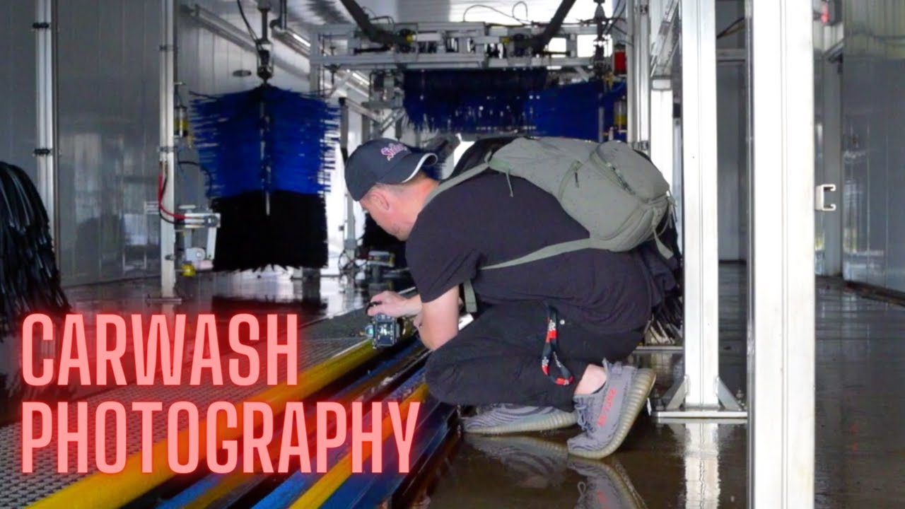 Behind The Scenes | Photographing a Carwash - YouTube
